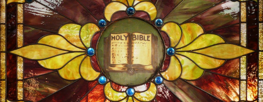 Stained Glass Bible Detail 960×370 – Mayfair Bible Church